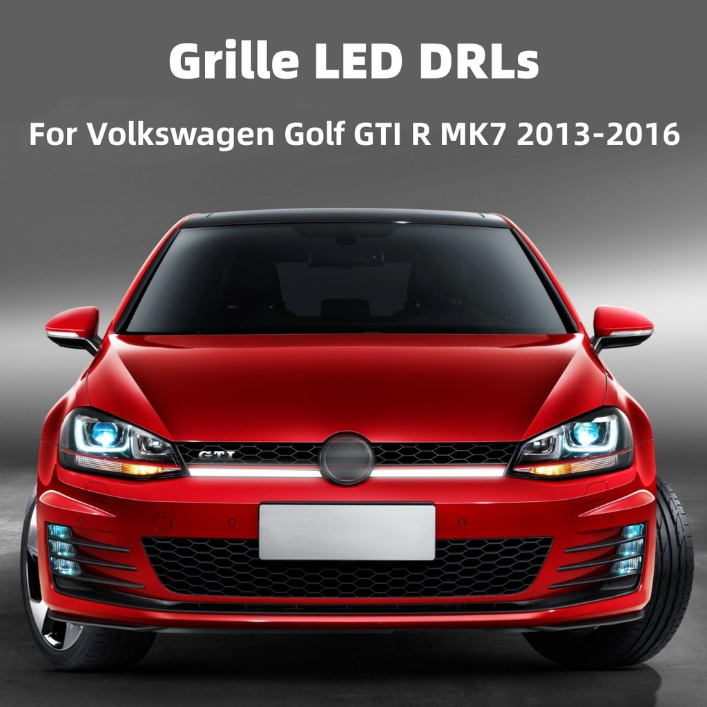 Jual Front Bumper LED Grille Grill Lights DRL Daytime Running Light ...