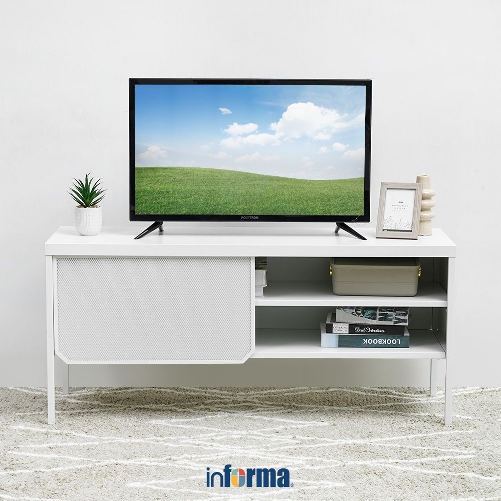 Jual Informa Spencer Rak Tv - Putih Tv Stand Furnitur Indoor Rumah Meja ...