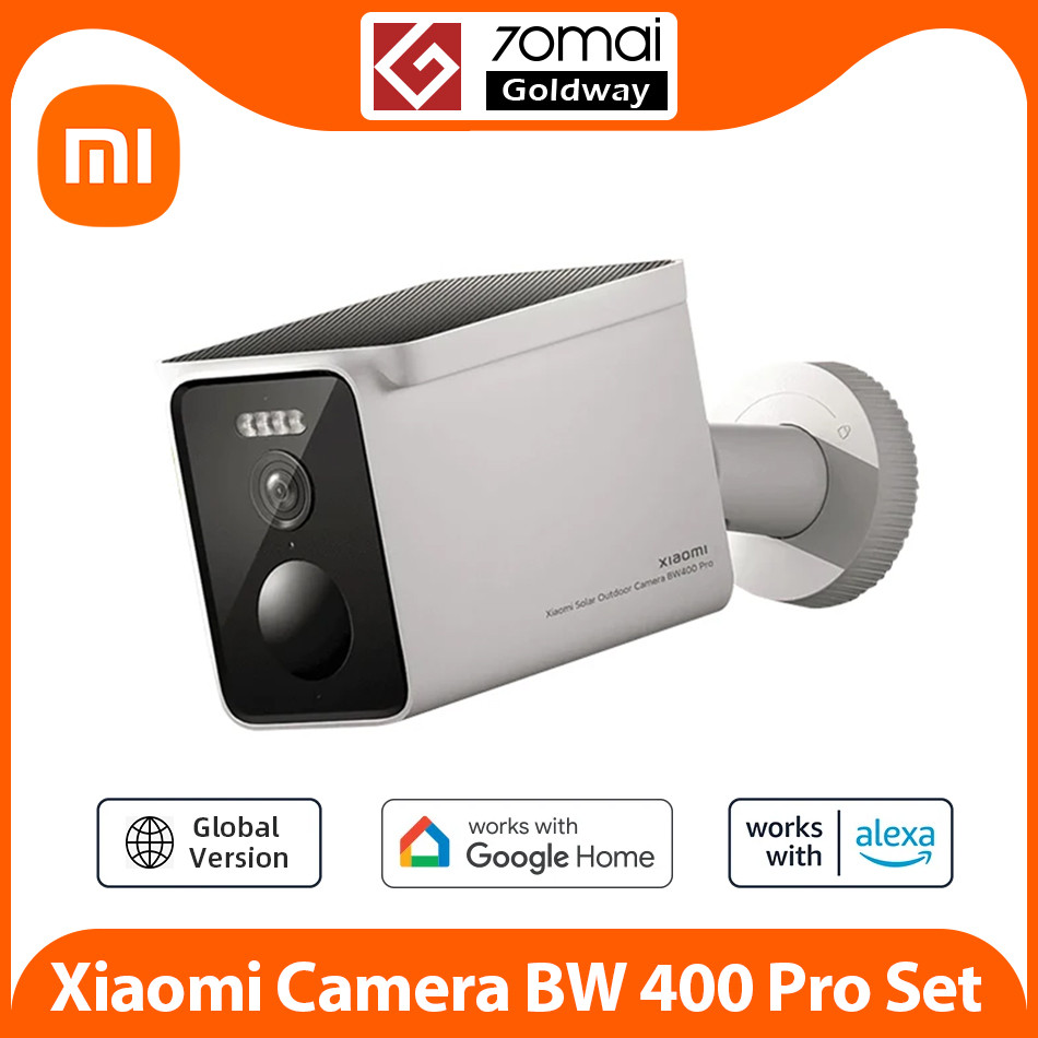 Jual Global Version Xiaomi Solar Outdoor Camera BW400 Pro Set IP66 ...