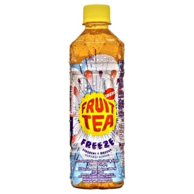 Jual Fruit Tea Botol 350 ml. 1 Dus isi 12 pcs. | Shopee Indonesia
