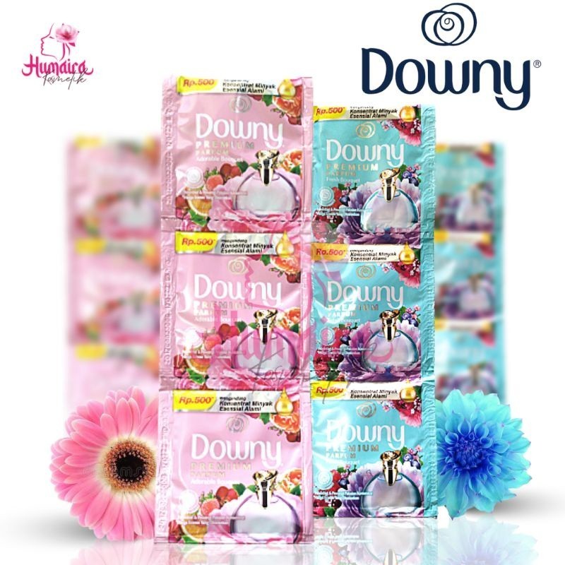 Jual Downy Premium Parfume Pewangi Pakaian Sachet 10ml 1 Renceng Isi ...