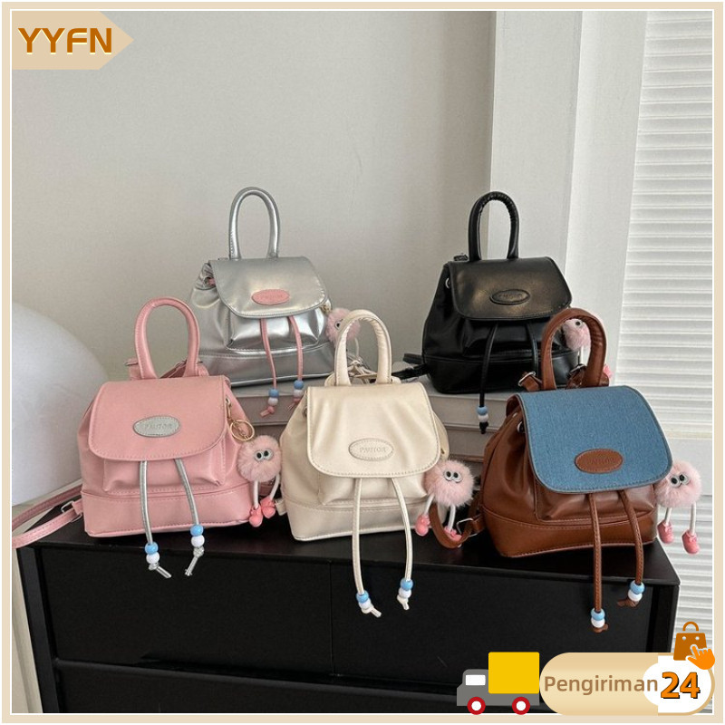 Jual Tas Ransel Kulit Mini Wanita / Tas Bahu Retro Baru Fashion /Tas ...