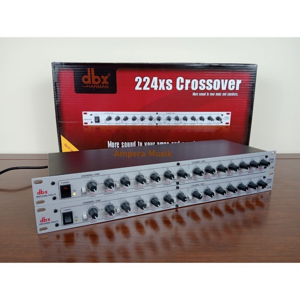 Jual Crossover Dbx 224xs 4 way stereo plus Subwoofer / 224XS | Shopee ...