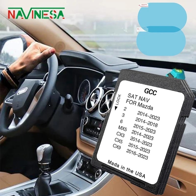Jual for Mazda 2/3/6/MX5/CX5/CX9 Compatible Navigation Vehicle SD GPS ...