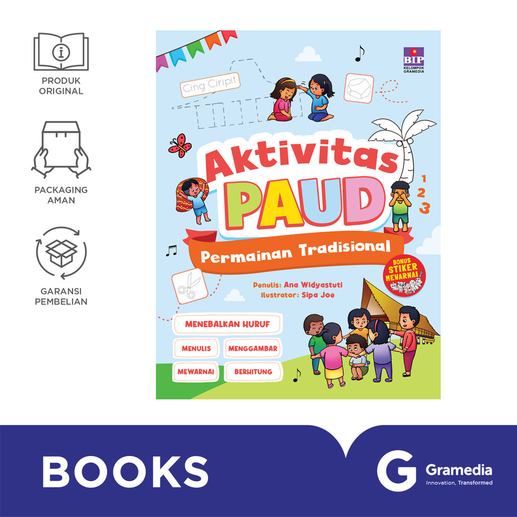 Jual BUKU AKTIVITAS PAUD: PERMAINAN TRADISIONAL | Shopee Indonesia