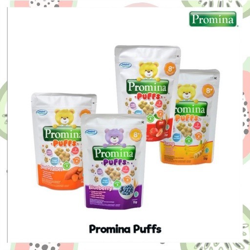 Jual Promina Puff Snack Bayi 8Bulan 15gr & MiLNA PUFF | Shopee Indonesia