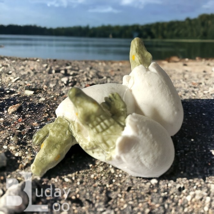Jual Figure Mainan Miniatur Telur Buaya Menetas Anak Crocodile ...
