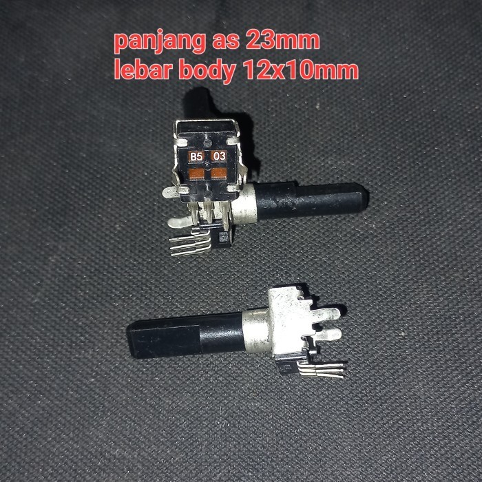 Jual potensio mixer mono kaki tekuk B50k B 50k 3pin 3 pin 3p F | Shopee ...