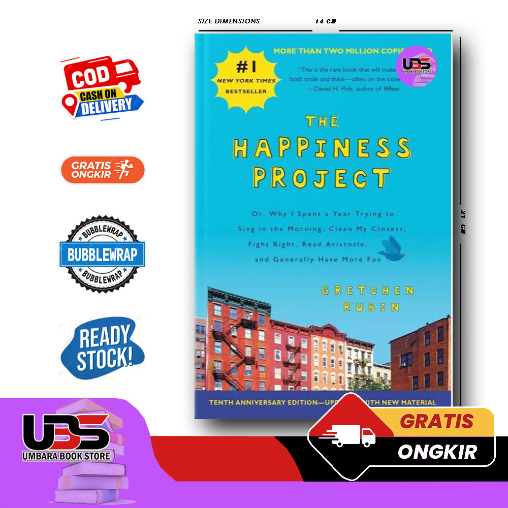 Jual The Happiness Project - Gretchen Rubin (English) | Shopee Indonesia