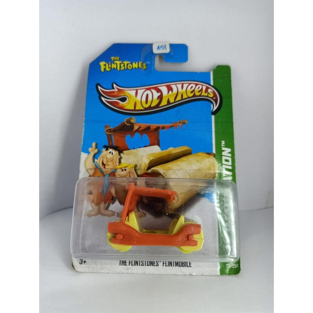 Jual Hot Wheels - The Flinstones Flintmobile Brown The Flintstones ...