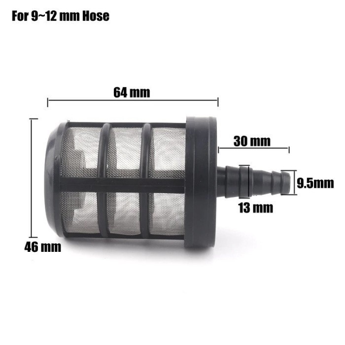 Jual Strainer filter Car Wash Pompa sprayer Pompa DC 9-13mm Single ...
