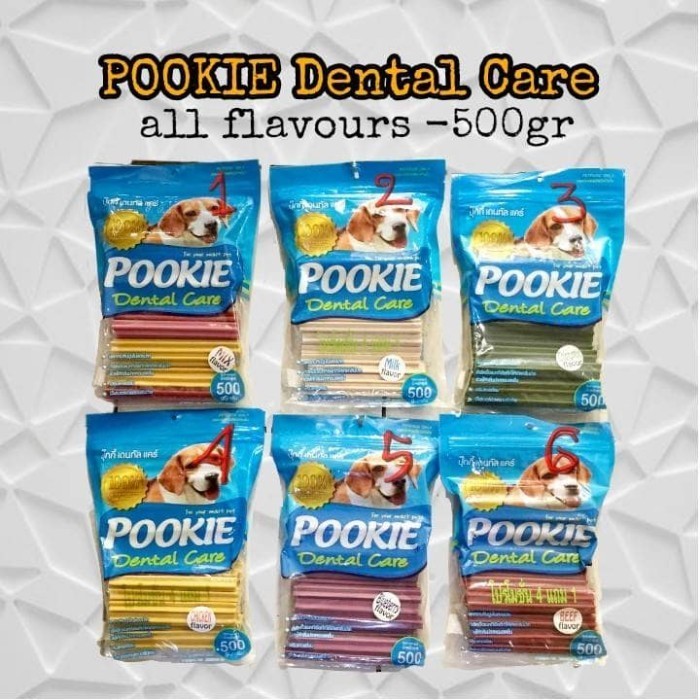 Jual VNS Pookie Dental Stick 500gr - mix | Shopee Indonesia