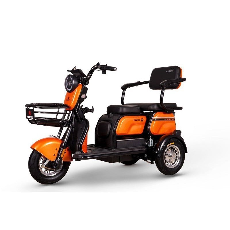 Jual Sepeda Listrik/Elextric Bike 3 Roda EXOTIC SIERRA 48V 20AH 800Watt ...