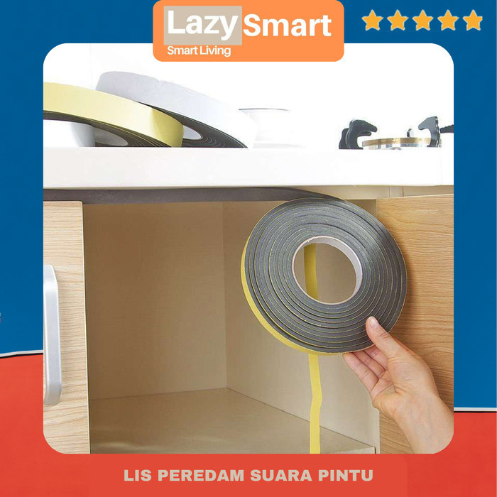 Jual Lis Penutup Celah Pintu Peredam Suara Anti Debu Door Noise ...