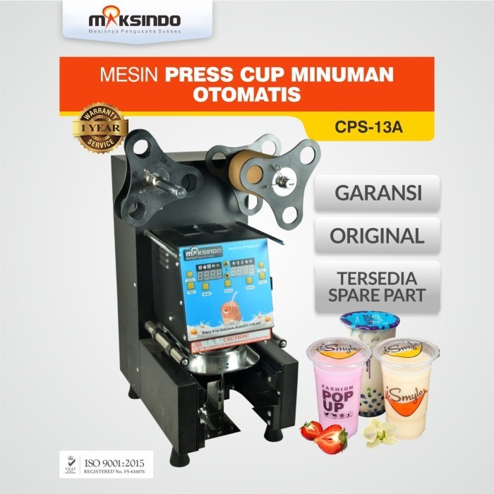 Jual Mesin Press Cup Minuman Otomatis CPS-13A | Shopee Indonesia