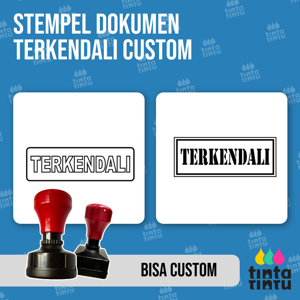 Jual Stempel Dokumen Terkendali Custom | Shopee Indonesia