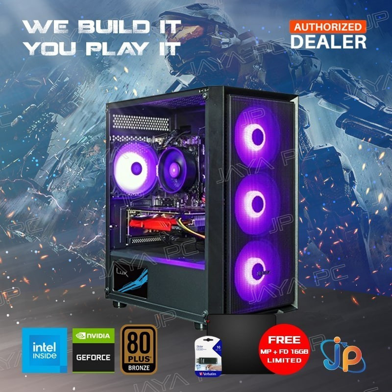 Jual GAMING POINT Value GeForce RTX 3050 - PC I5 12400F | 16GB | SSD ...