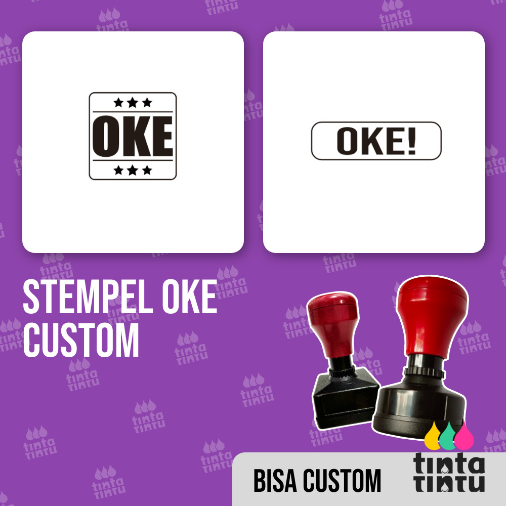 Jual Stempel Oke Custom | Shopee Indonesia