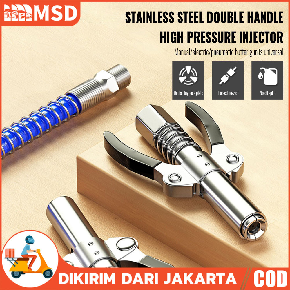 Jual Grease Gun Pistol Gemuk Quick Release Mudah Digunakan Alat Kepala ...