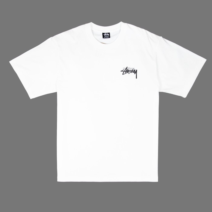 Jual Stussy Dog Collage White Tee ( 100% Original ) | Shopee Indonesia