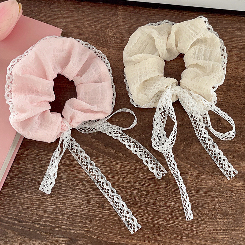 Jual Town Shell - Raw Korean Scrunchy Lace / Scrunchie / Scrunchies / Ikat Rambut Pita Korea ...