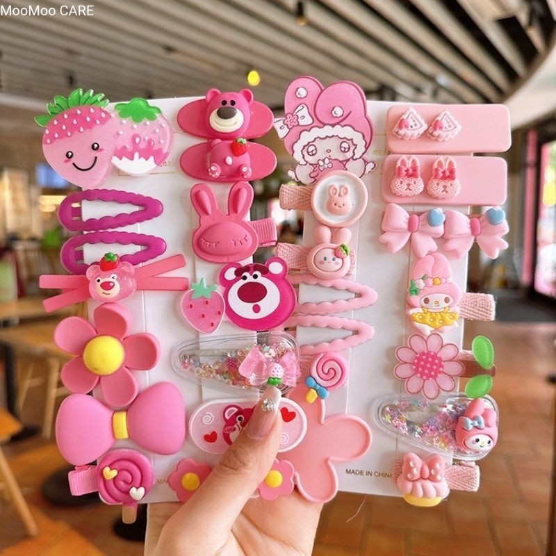 Jual MM- 14PCS/SET JEPITAN RAMBUT ANAK PEREMPUAN KOREA / JEPIT RAMBUT KARAKTER SANRIO MYMELODY ...