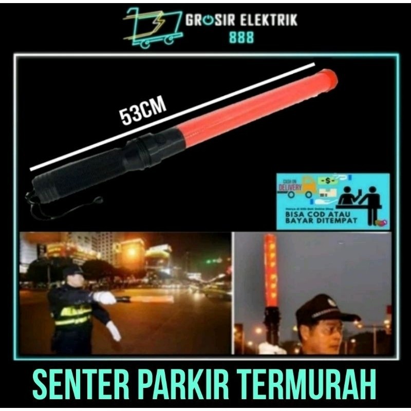 Jual Senter Parkir panjang / Tongkat Parkir lalin panjang 54 cm ...