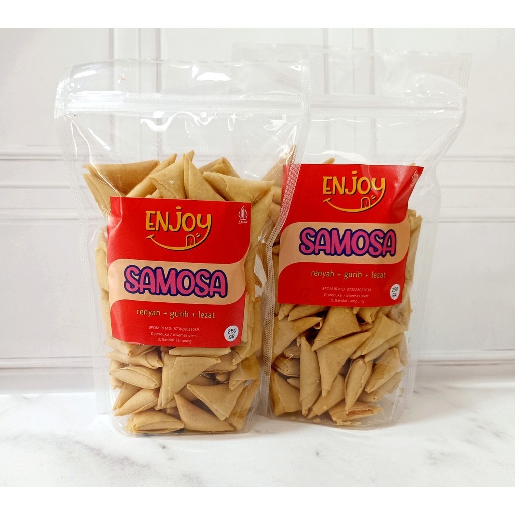 Jual Samosa Pedas Manis Enjoy | Shopee Indonesia