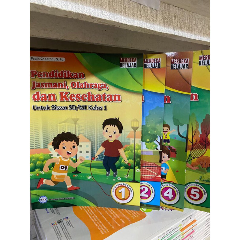 Jual Buku Kelas 1, 2, 3, 4, 5 & 6 SD/MI PJOK Pendidikan Jasmani, Olahraga, Dan kesehatan ...