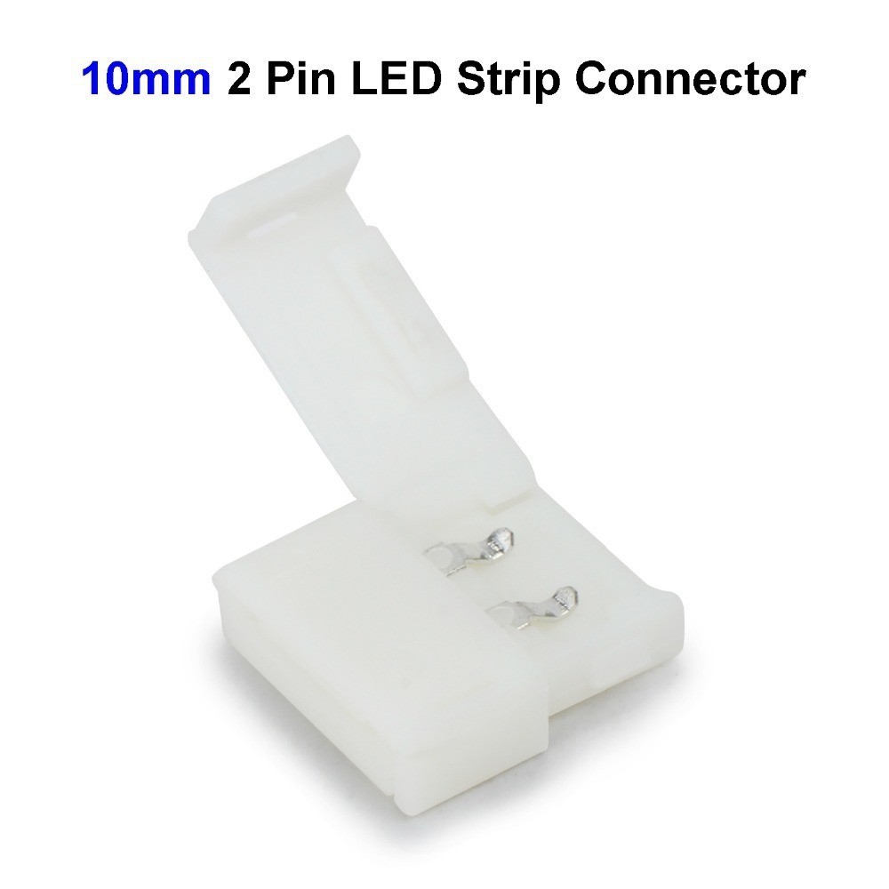 Jual SAMBUNGAN Connector LED Strip Sambungan Solderless Clip On 5050 2835 Clip Jepit 8MM 10MM ...