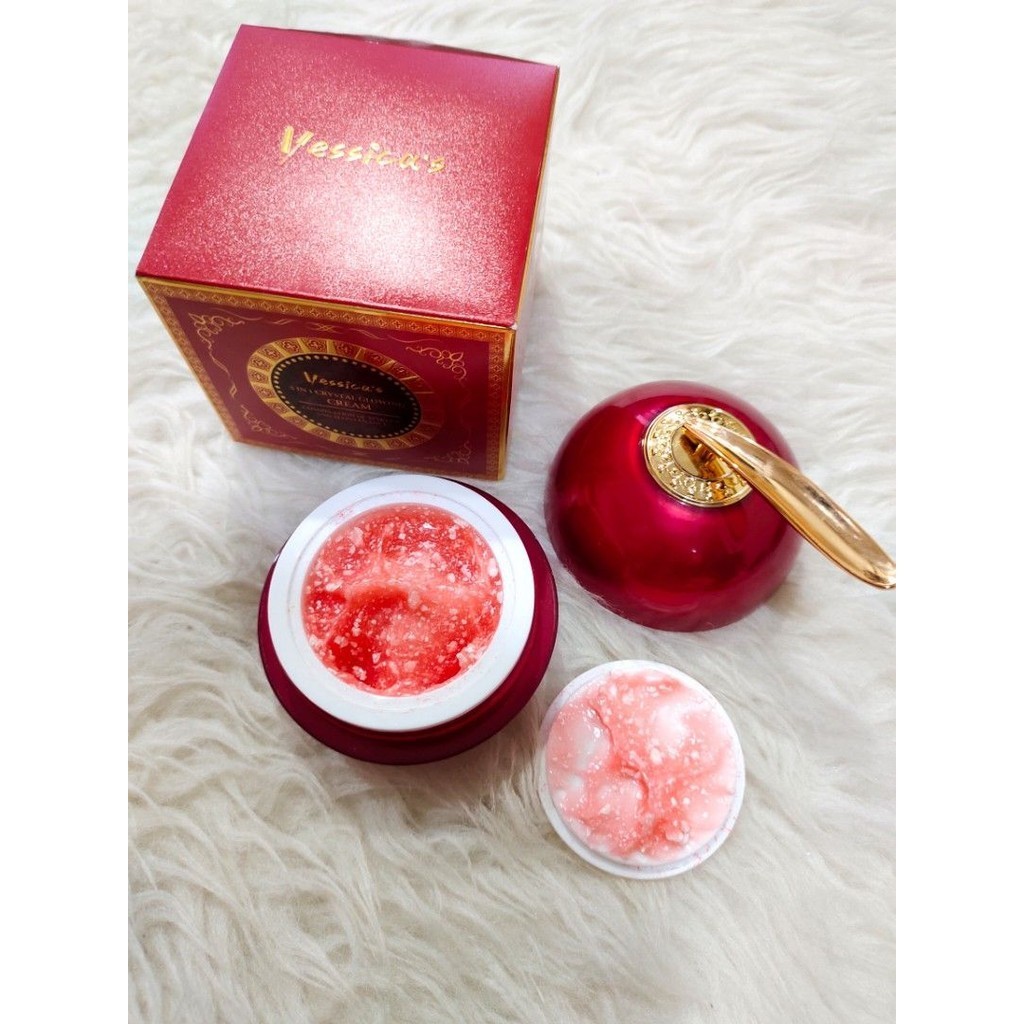 Jual YESSICA'S 5 IN 1 CRYSTAL GLOWING CREAM COMBINATION OF MAKE UP 50g ...