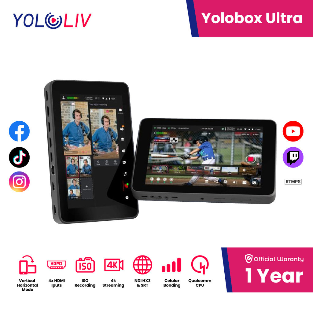 Jual Yololiv Ultra Yolobox & Instream Live Streaming Garansi Resmi ...