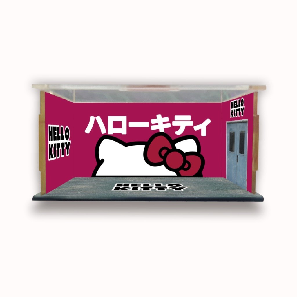 Jual KARIMAKE GARAGE Box Diecast Akrilik HELLO KITTY | Shopee Indonesia