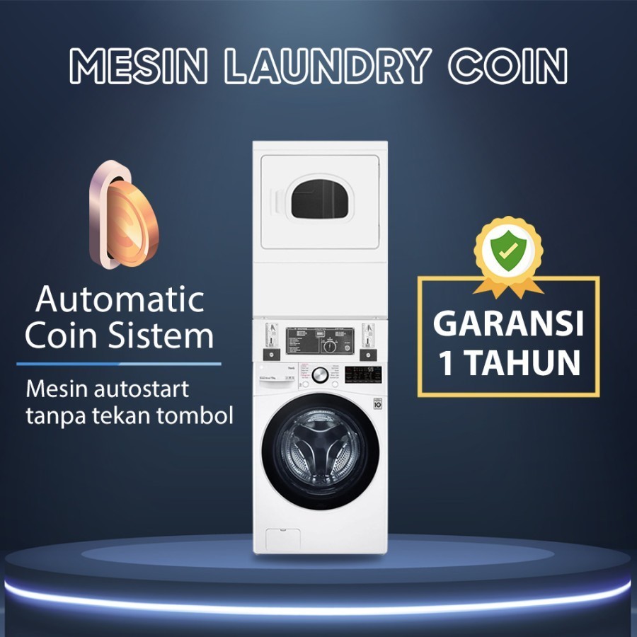 Jual Mesin Laundry Coin LG15 & Speedqueen - Autostart | Shopee Indonesia