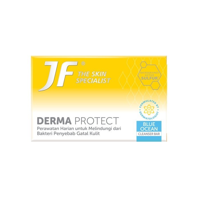 Jual JF Derma Protect Blue Ocean 90 gr Bar (Sabun Mandi Batang Sulfur ...