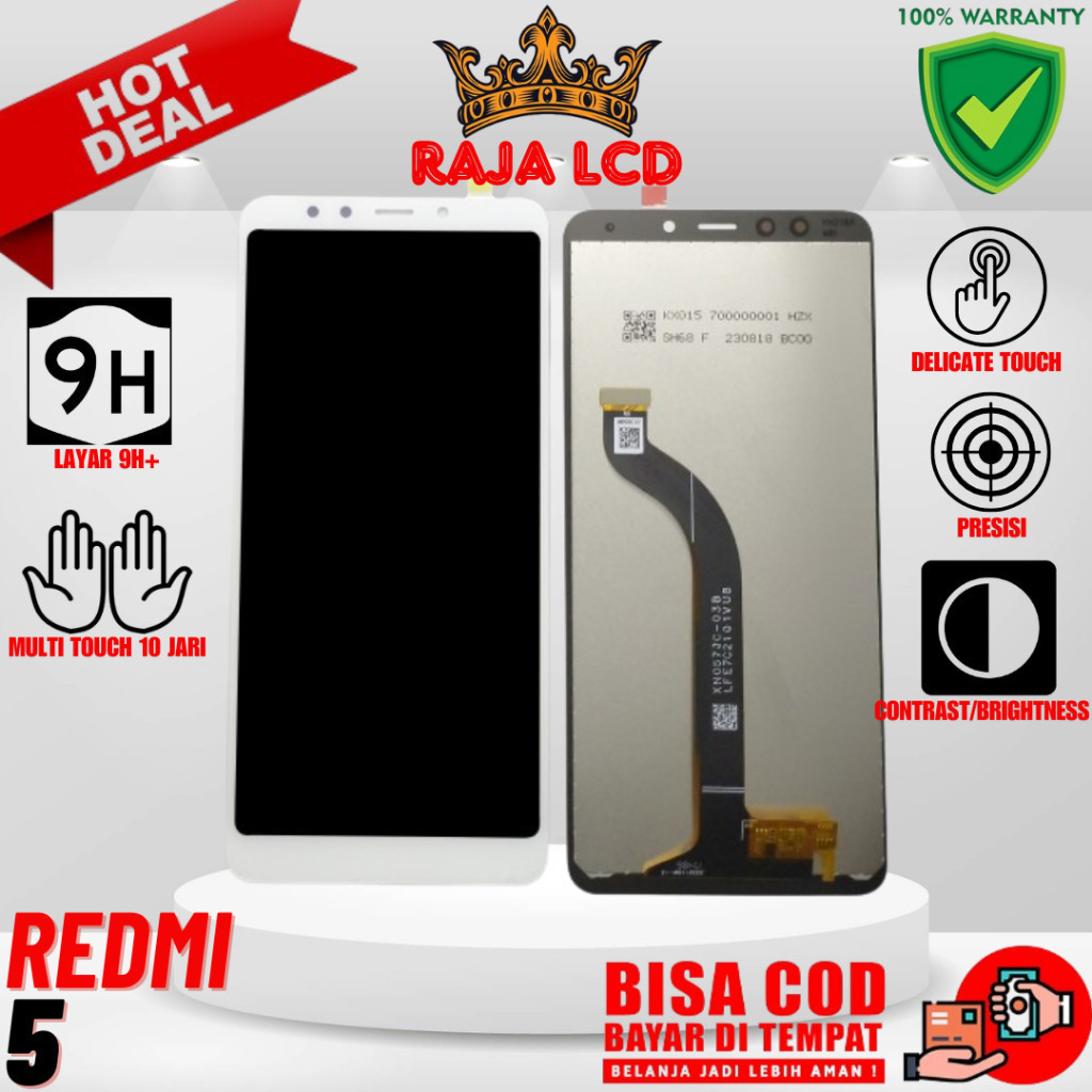 Jual LIVE [ORIGINAL] LCD REDMI 5 FULLSET TOUCHSCREEN GARANSI RESMI ...