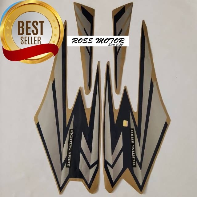 Jual Striping stiker polet motor list body stiker yamaha rx king tahun ...
