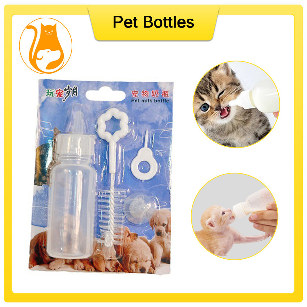 Jual Hugopet 1 Set Botol Kucing Dot Botol Dot Kucing Alat Makan Anjing ...