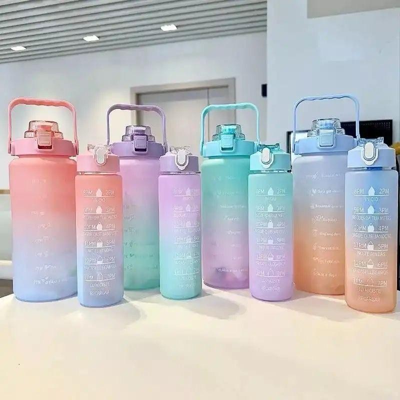 Jual Botol Viral Beranak 3in1 2 Liter + 1000ml + 500ml Botol Minum ...