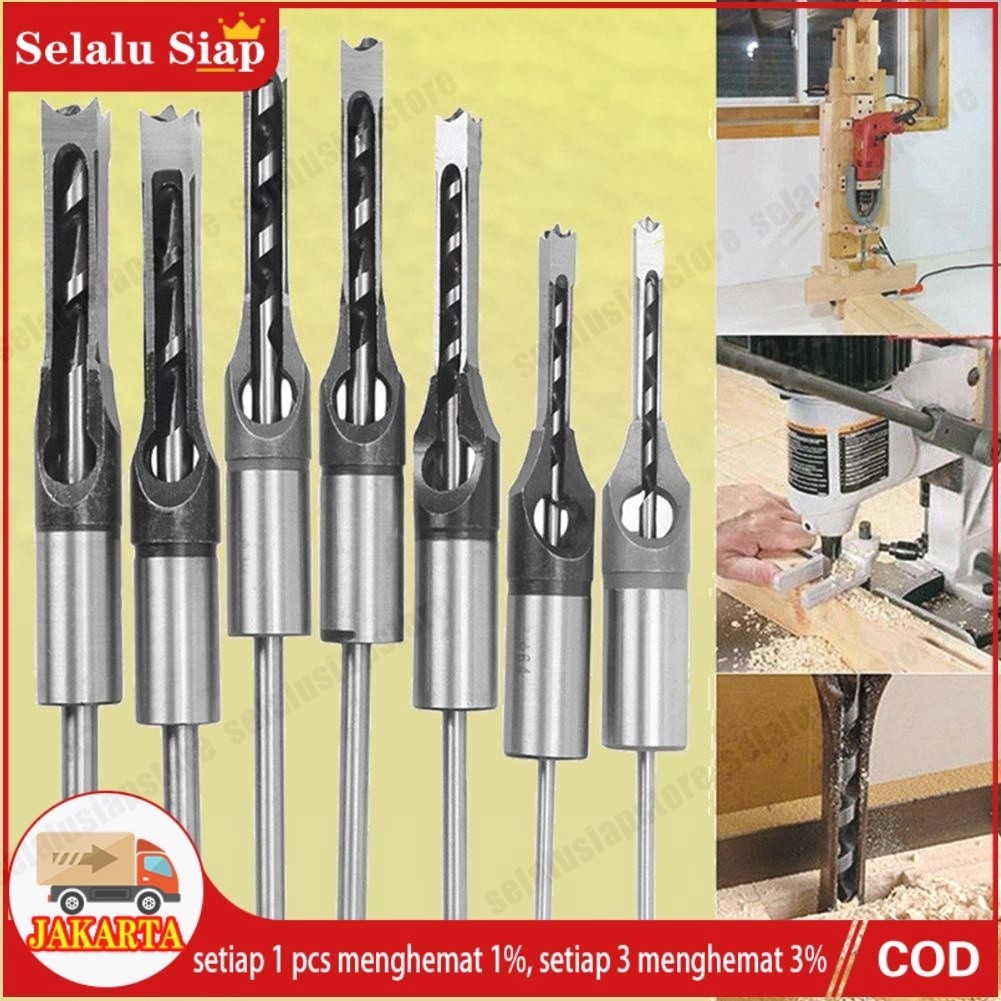 Jual Mata bor bobok kayu 3/8 inch / Chisel Set / Mortising Chisel/4pcs ...