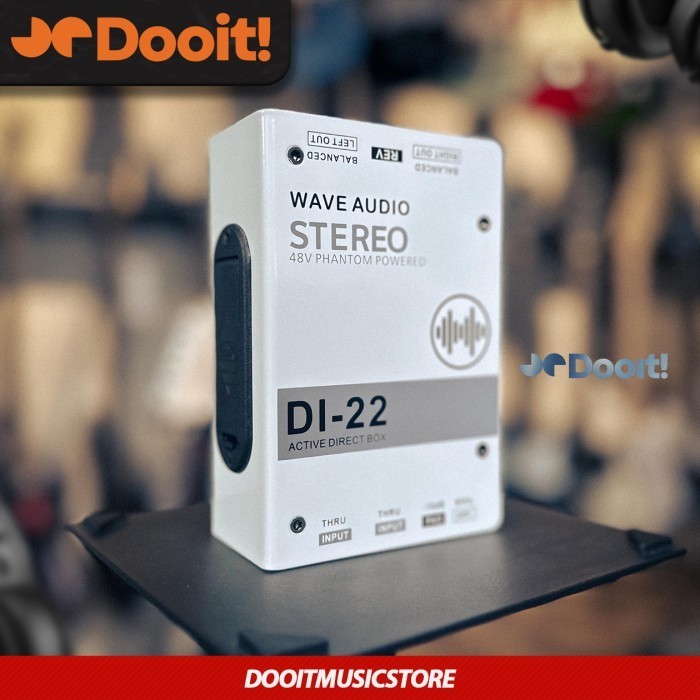 Jual Wave Audio DI22 / DI 22 / DI-22 Aktif Stereo Direct Box - DI BOX ...