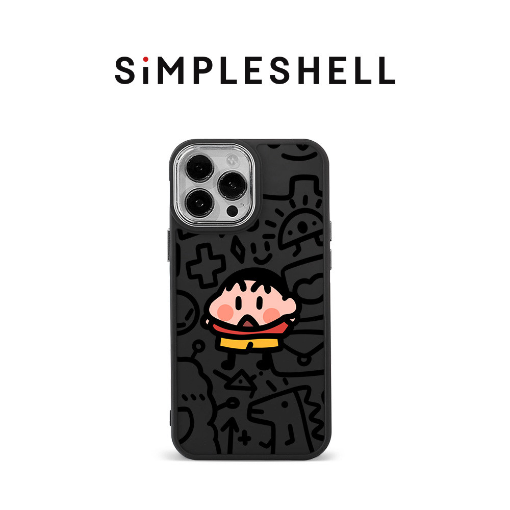 Jual Simpleshell Crayon Shin-chan Case Compatible For iPhone 13 11 12 ...