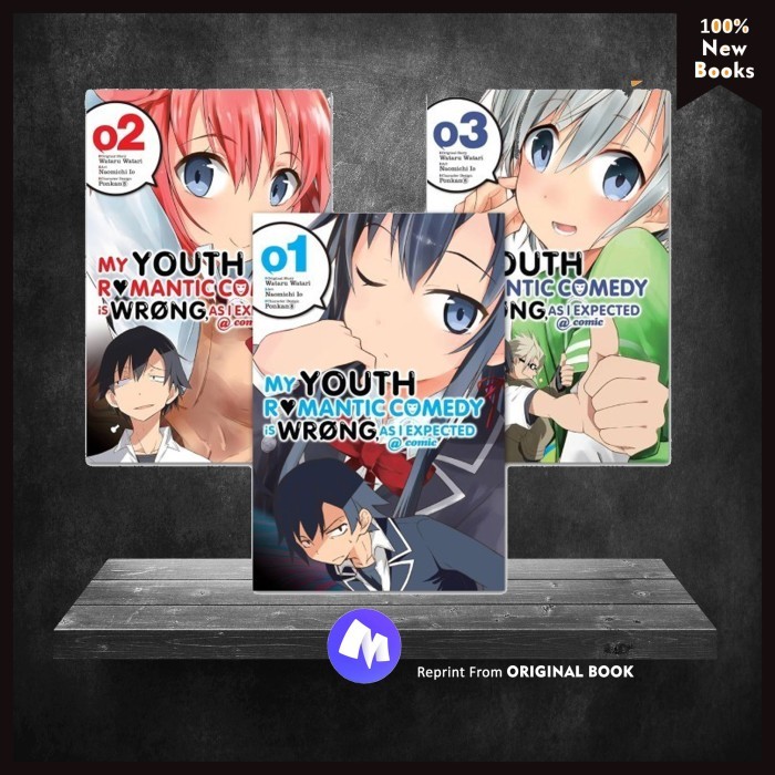 Jual OreGairu - My Youth Romantic Comedy Is Wrong, As I Expected @ comic - vol 8 - vol 12 ...