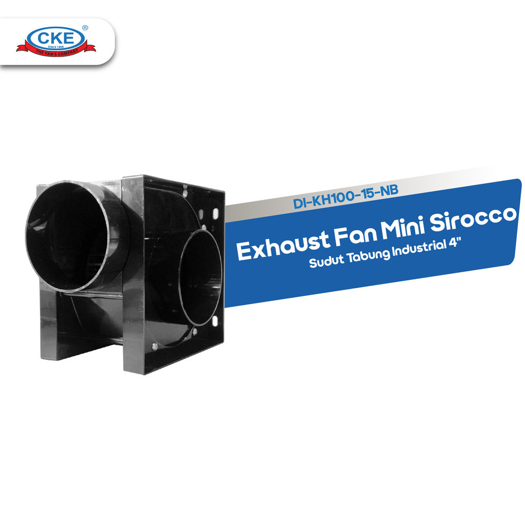 Jual Exhaust Fan Mini Sirocco Sudut Tabung Industrial 4" Inline Duct ...
