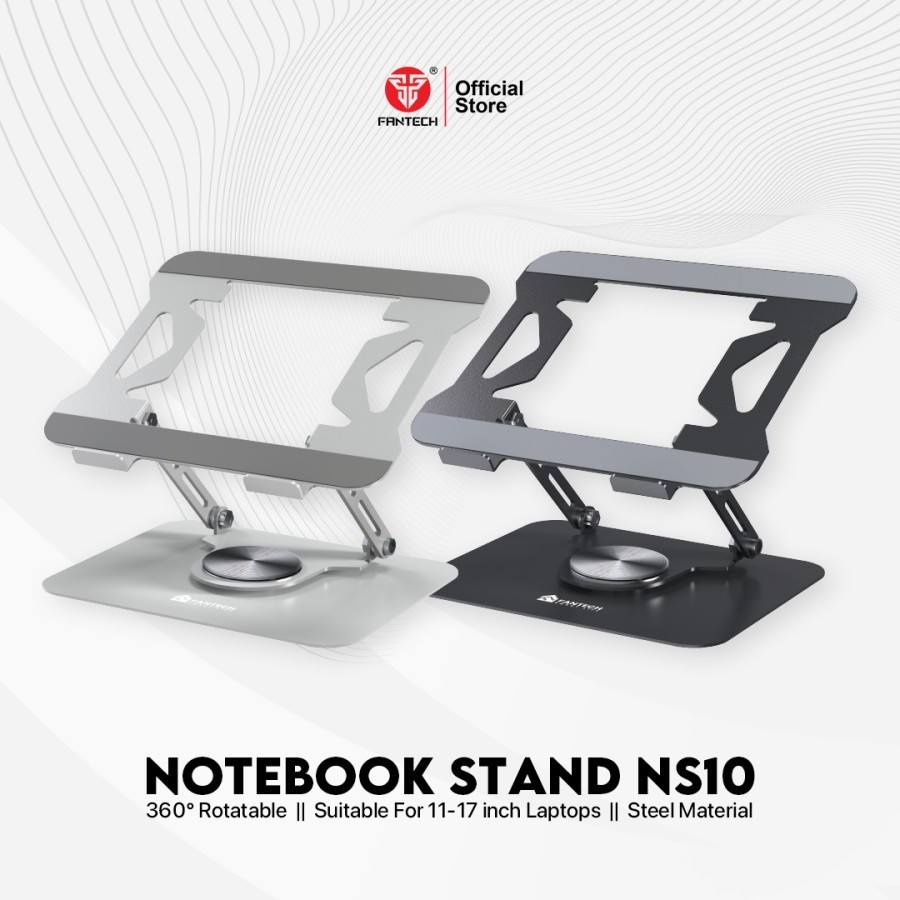 Jual Fantech Laptop Stand Holder Besi NS10 Notebook Stand Tablet Stand Rotate 360° Dudukan ...
