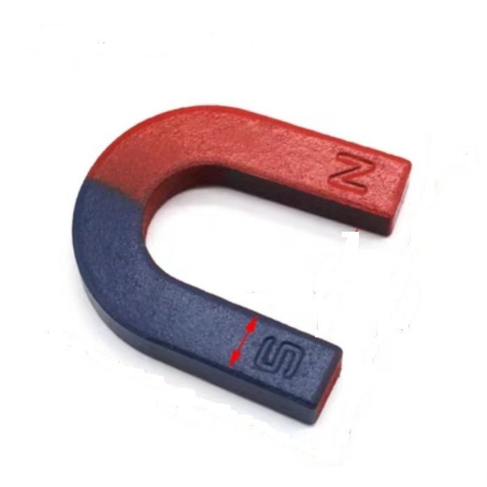 Jual magnet U alat peraga pendidikan Magnet Bentuk U 45x27x7mm besi ...