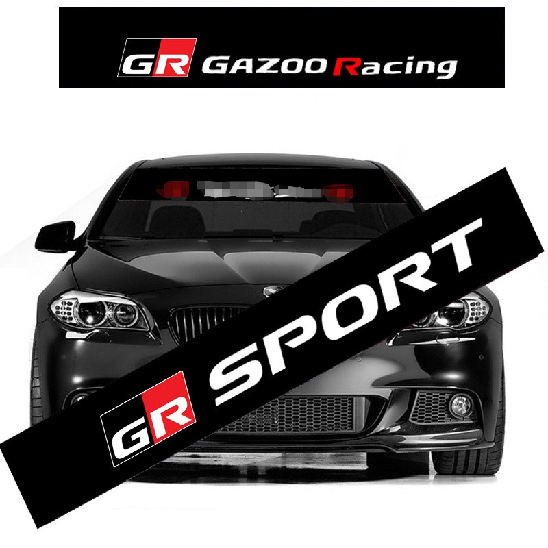 Jual Car Windscreen Windshield Sticker For Toyota GR Sport Corolla ...