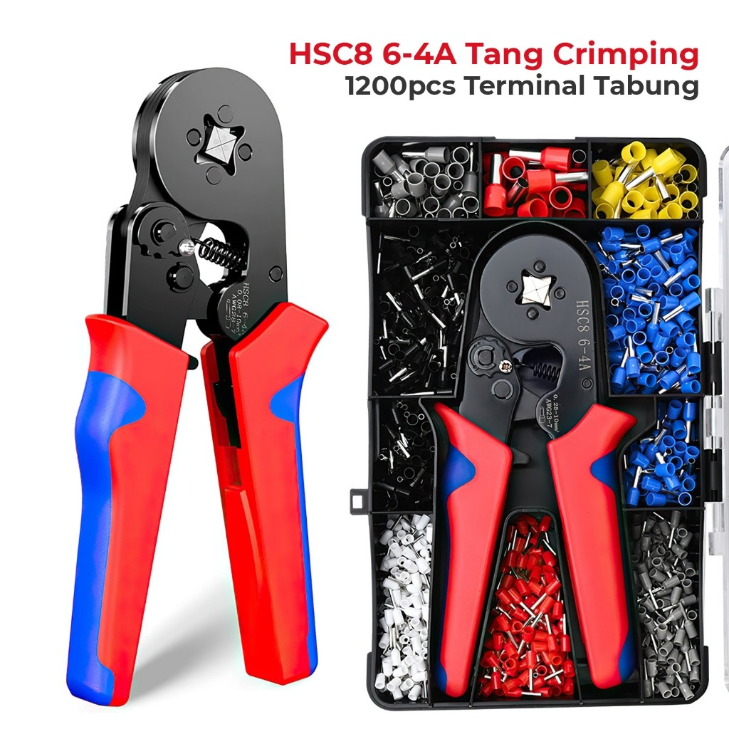 Jual Skun Ferrules Tang Crimp Skun 0,5 -10mm² Crimping Pliers Kabel ...