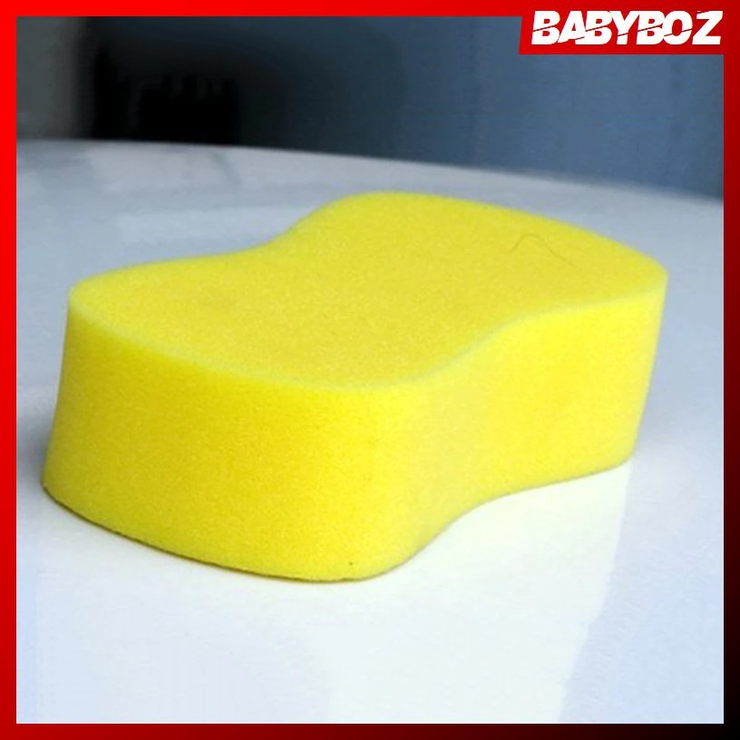 Jual BABYBOS - SPONS Sponge Busa Cuci Mobil Motor Piring Kuning 8 Busa ...