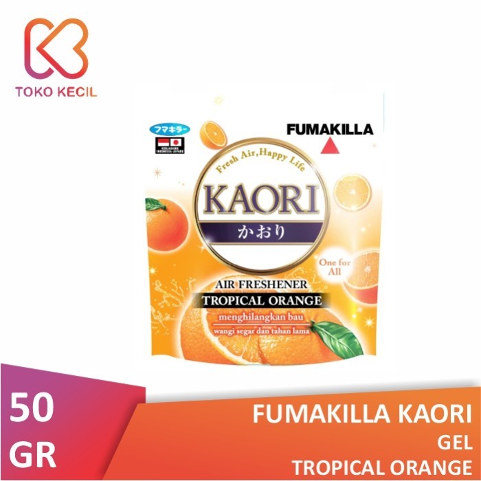 Jual Fumakilla Kaori Gel Tropical Orange 50gr | Shopee Indonesia